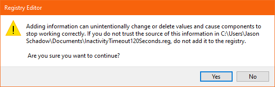 Apply a 60 or 120 second idle timeout to Lock Screen in Windows – Real ...